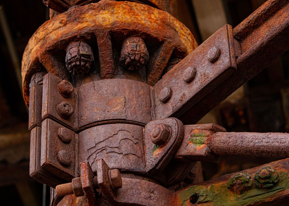 'Rust 3' Poster, picture, metal print, paint by John Gaisey | Displate