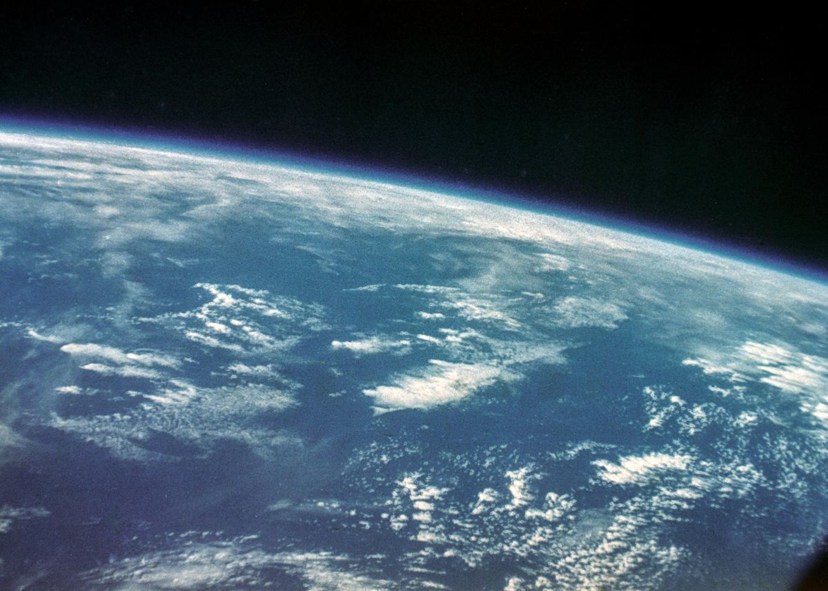 'NASA' Poster, picture, metal print, paint by This Is Earth | Displate