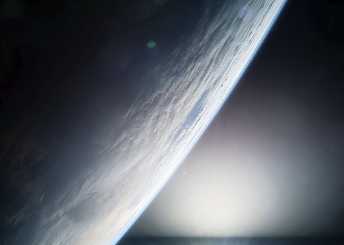 'NASA' Poster, picture, metal print, paint by This Is Earth | Displate