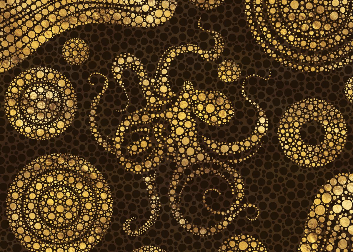 'Dot Art Octopus' Poster by Lioudmila Perry | Displate