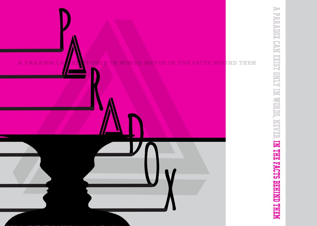 'Paradox' Poster, picture, metal print, paint by Michal Eyal | Displate