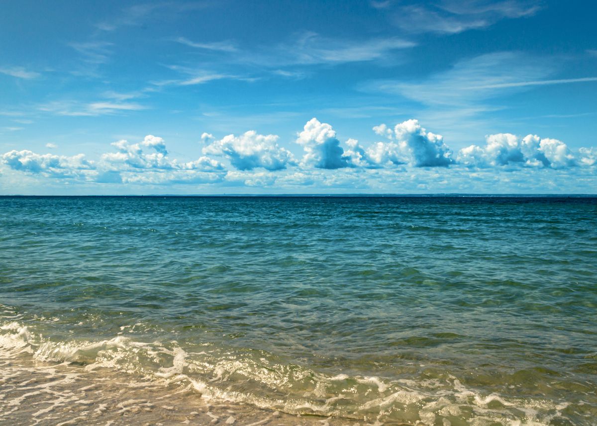 'Colorful Sea' Poster, picture, metal print, paint by Maksym Kapliuk ...