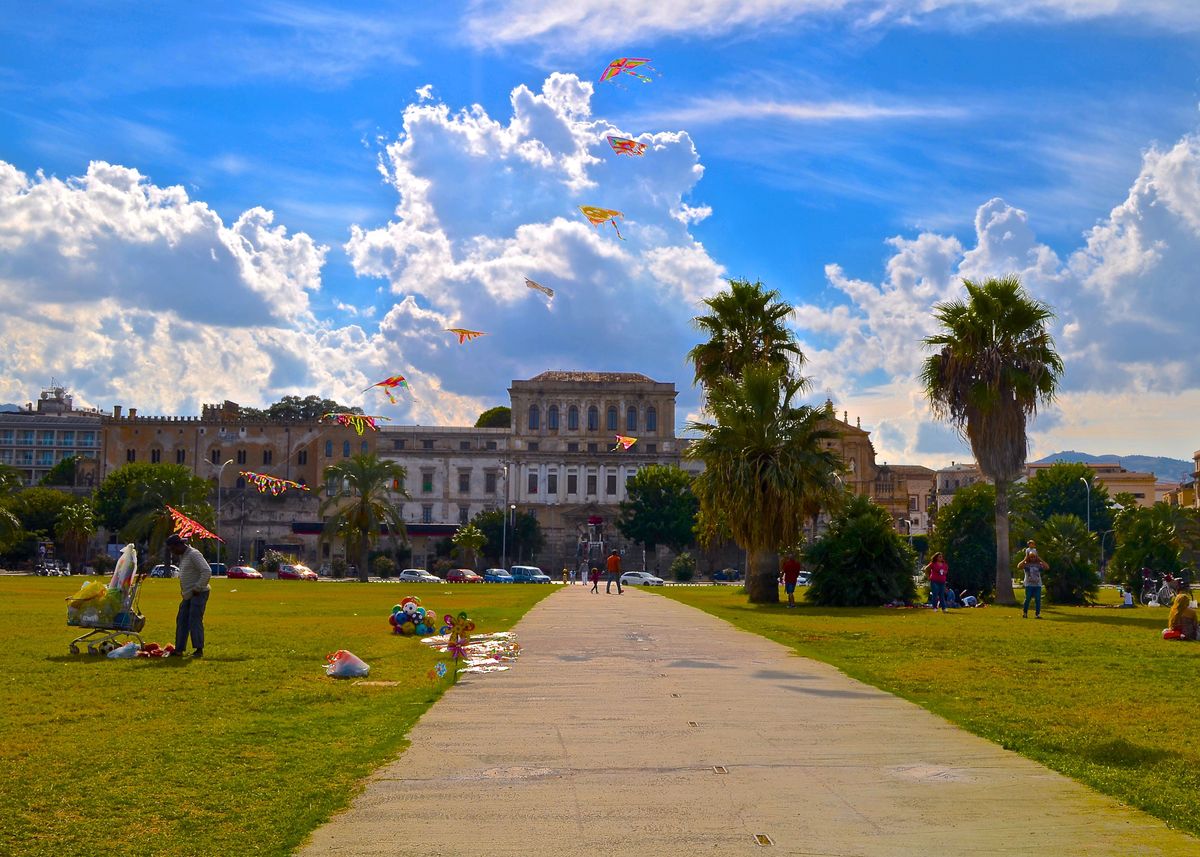 'Palazzo Forcella De Seta' Poster, picture, metal print, paint by Jenna ...