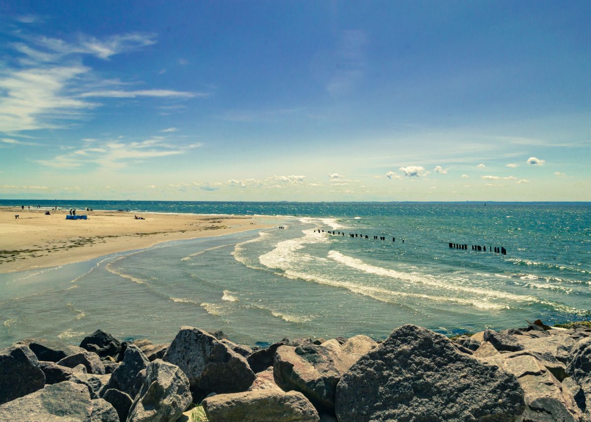 'Scenic seaview' Poster, picture, metal print, paint by Maksym Kapliuk ...
