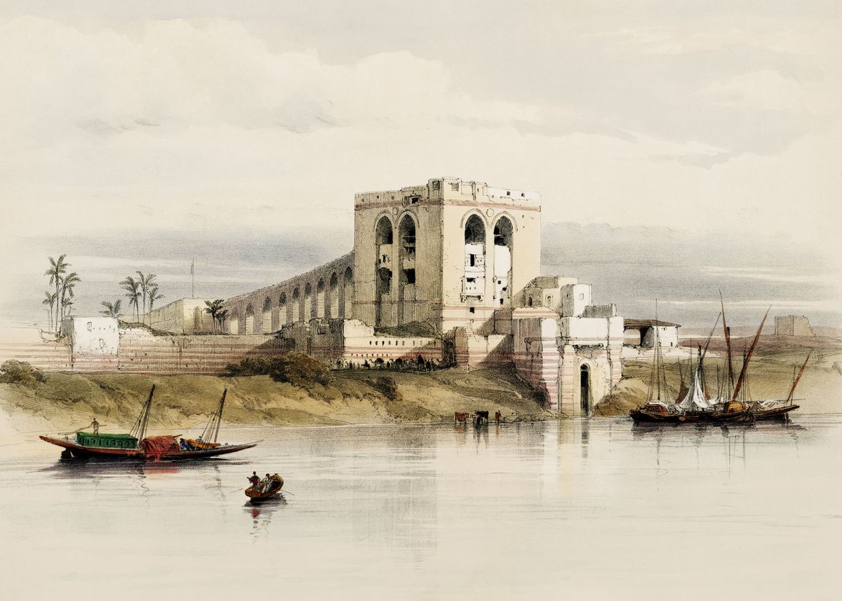 'Cairo 1849' Poster, picture, metal print, paint by Holy Rock Design ...