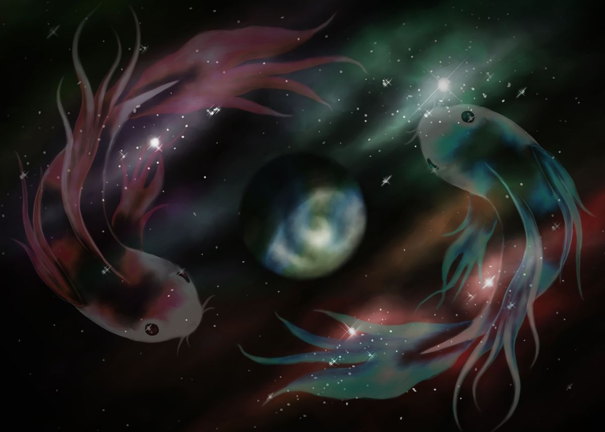 'Momentum' Poster, picture, metal print, paint by Stephanie S | Displate