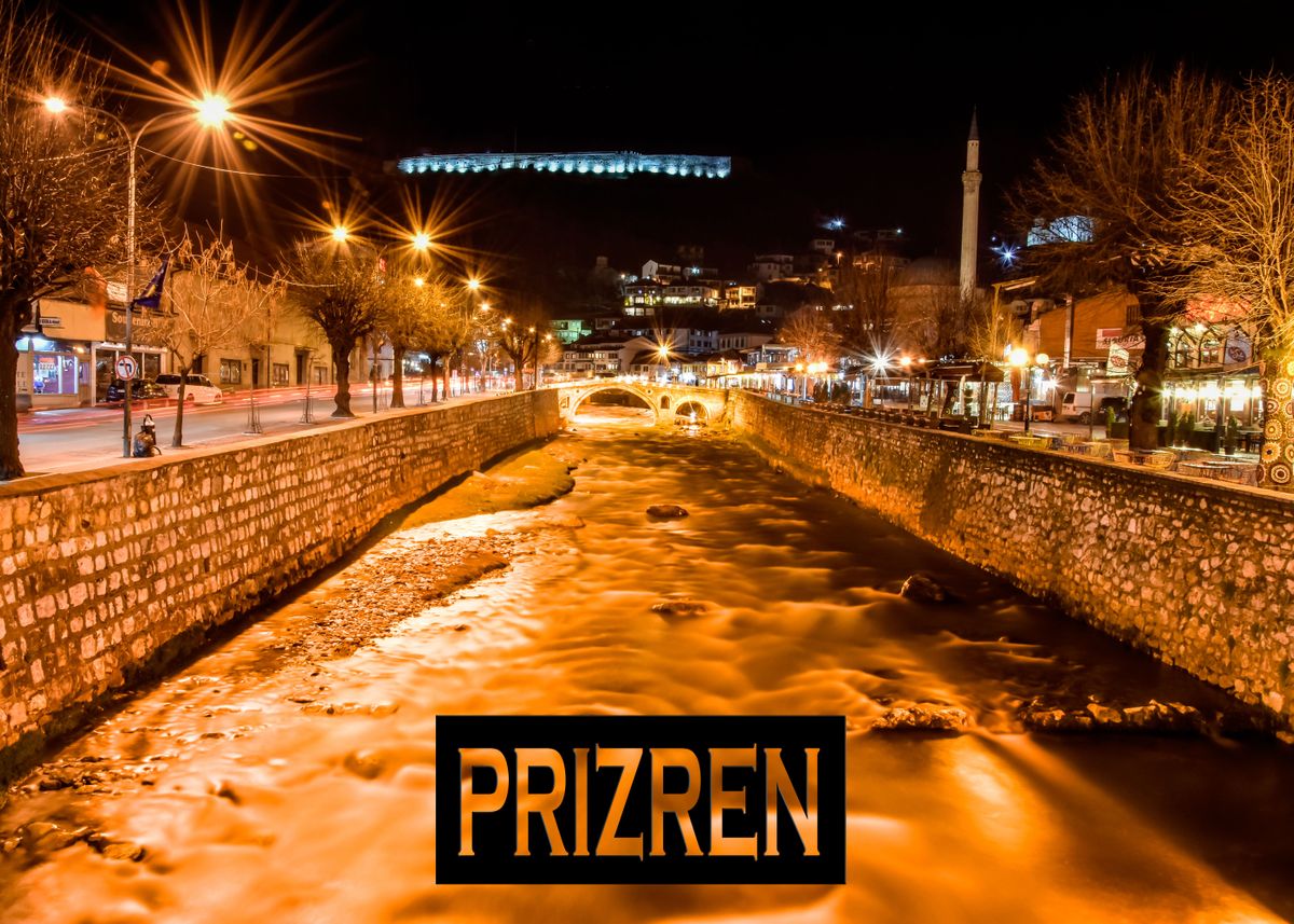 'Prizren Kosovo ' Poster, picture, metal print, paint by Artan Gashi ...