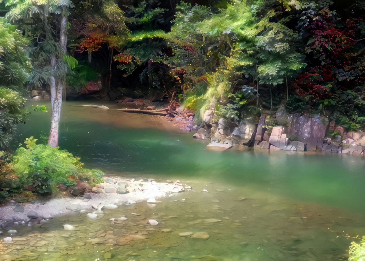 'Shark River Matelot' Poster, picture, metal print, paint by ...