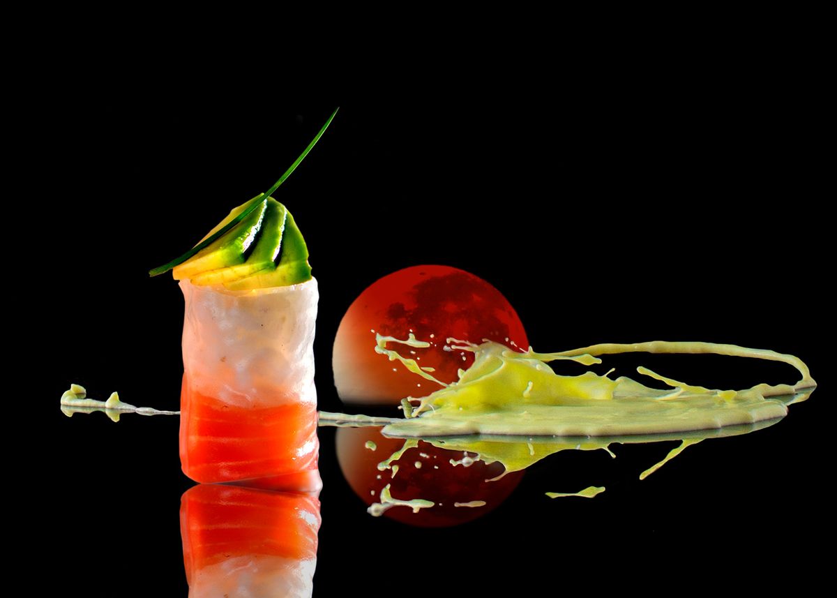 'sushi art design maki' Poster by Alex Neumayer | Displate