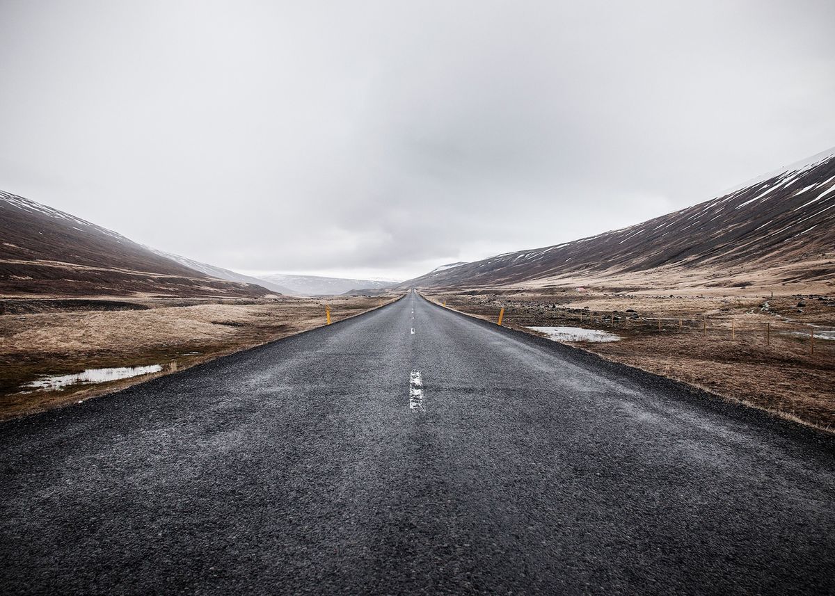 'Open Road' Poster, picture, metal print, paint by Medhat Almorsy ...