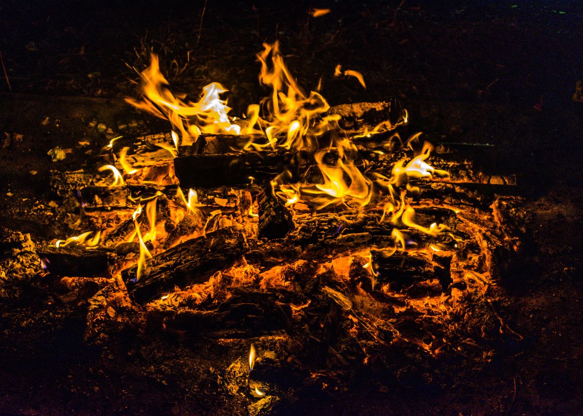 'Crackle' Poster, picture, metal print, paint by Ellie | Displate