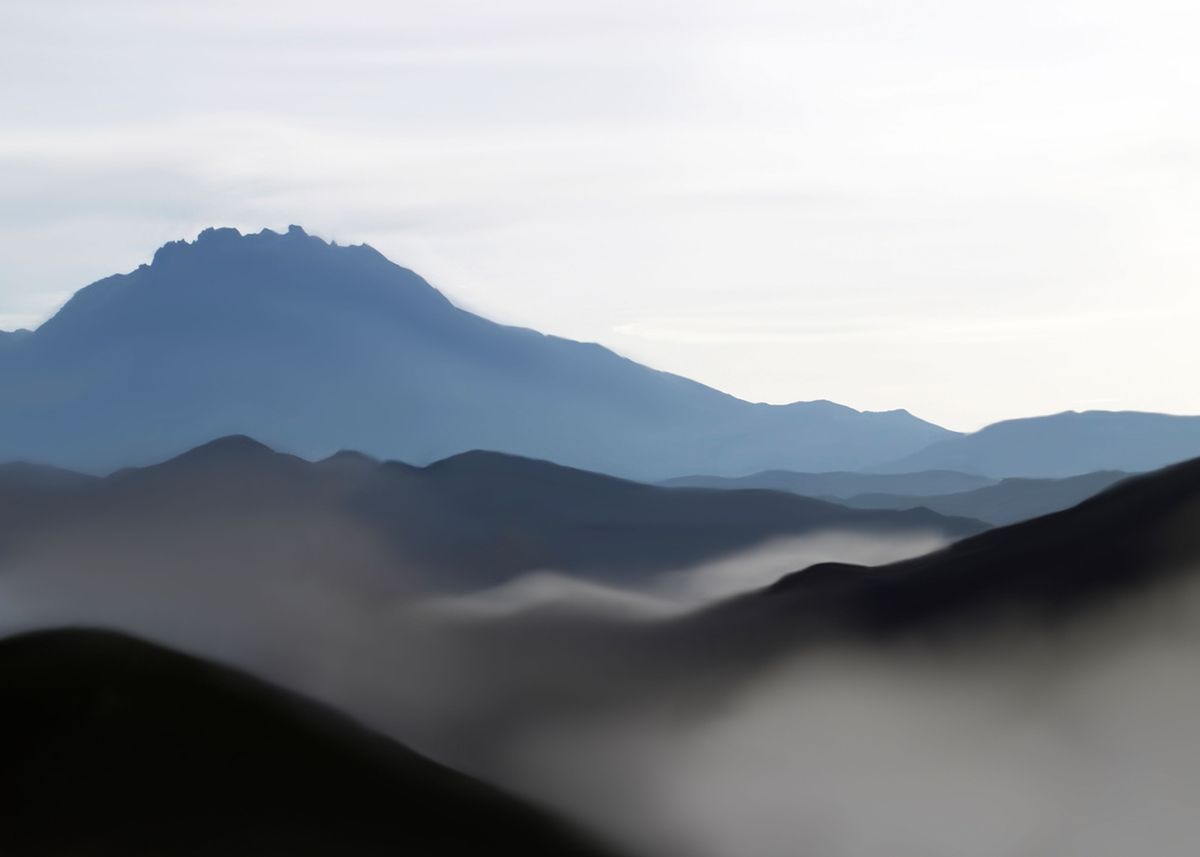 'Mounten ' Poster by George Maz | Displate