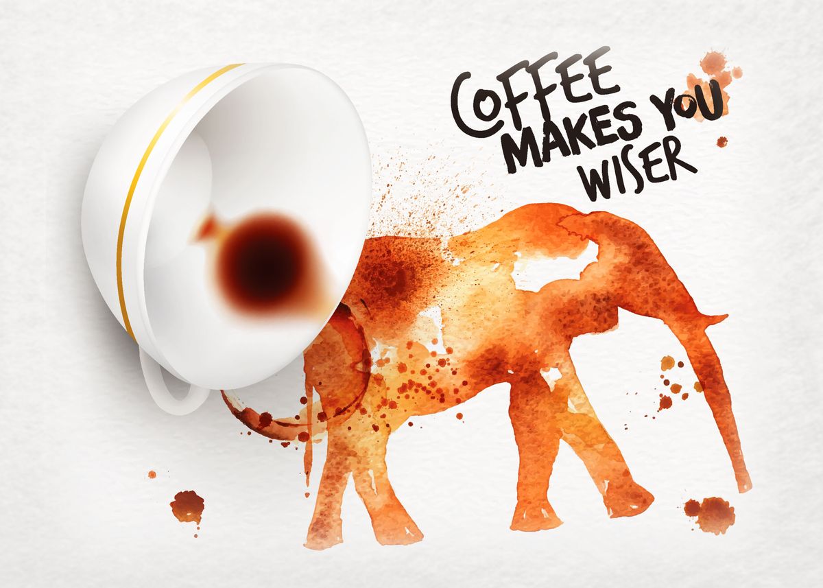 'Wiser' Poster, picture, metal print, paint by Gab Fernando | Displate