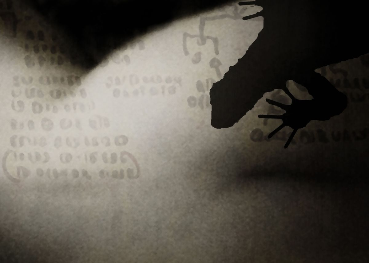 'Lizard shadow' Poster by Bruce Rolff | Displate