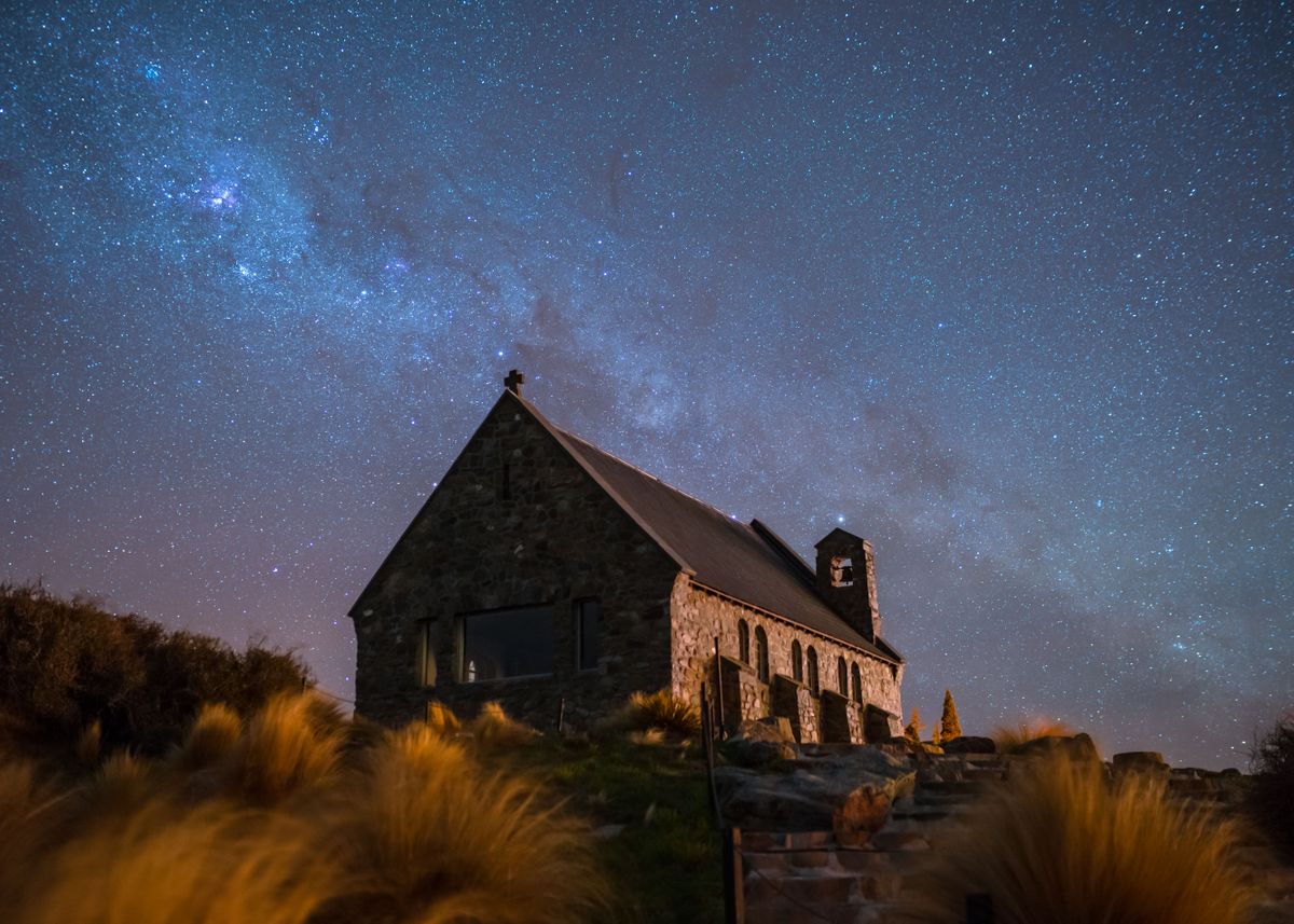 'Starry Heaven' Poster, picture, metal print, paint by Mitchell Vella ...