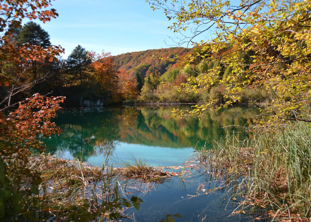 'colorful lakes' Poster, picture, metal print, paint by alex neumayer ...