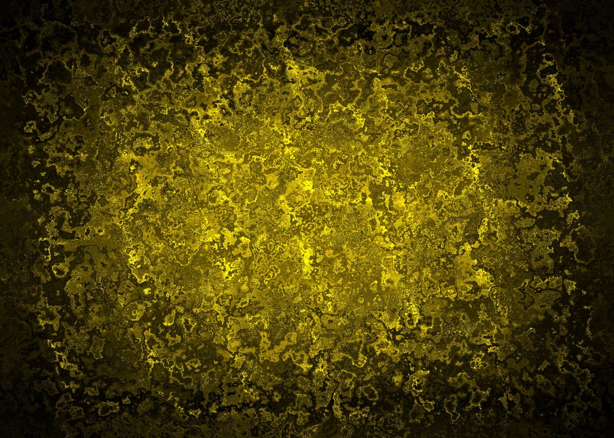 'abstract gold galaxy' Poster, picture, metal print, paint by Erwin ...