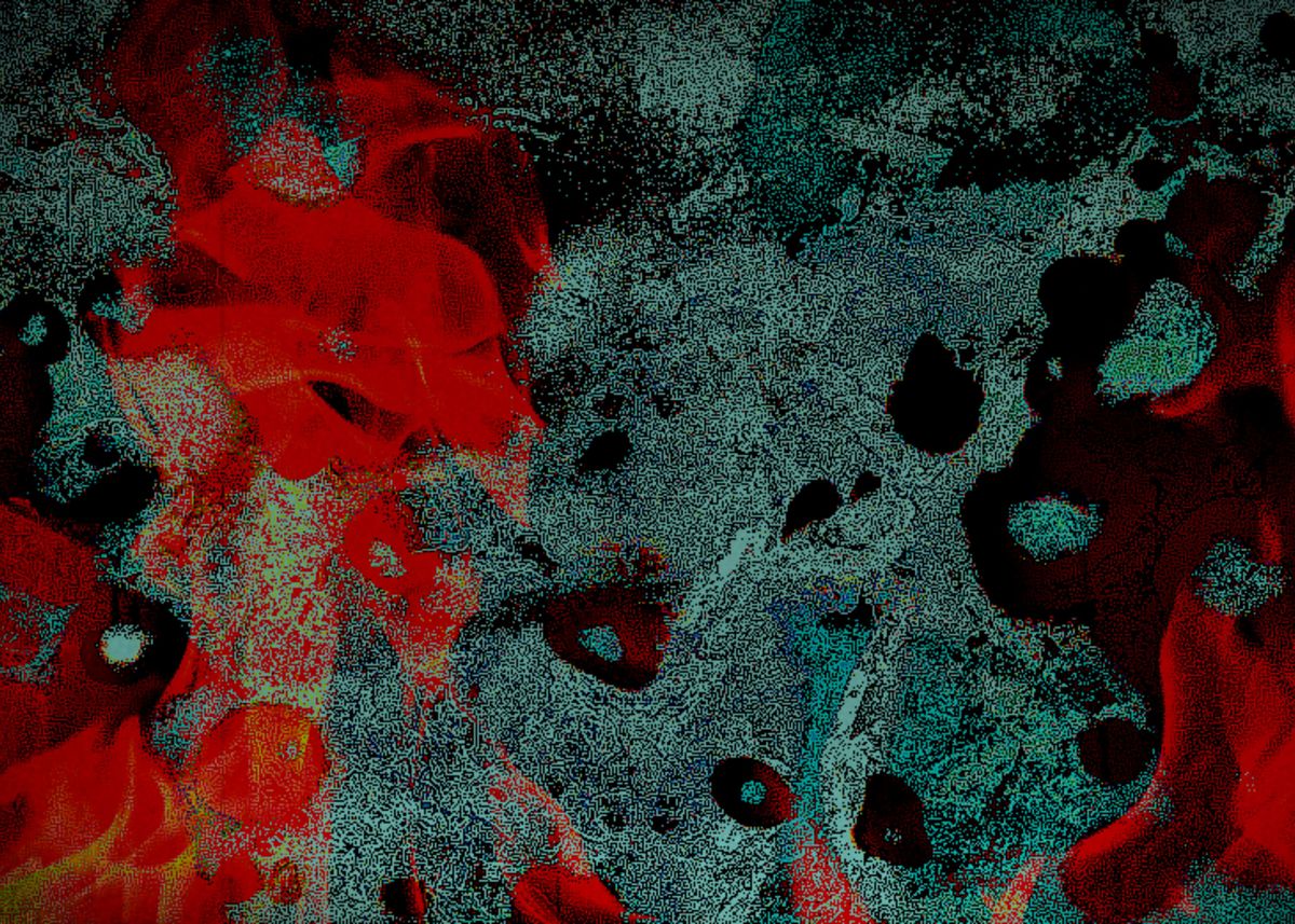 'Night fire' Poster by Marina Raupova | Displate