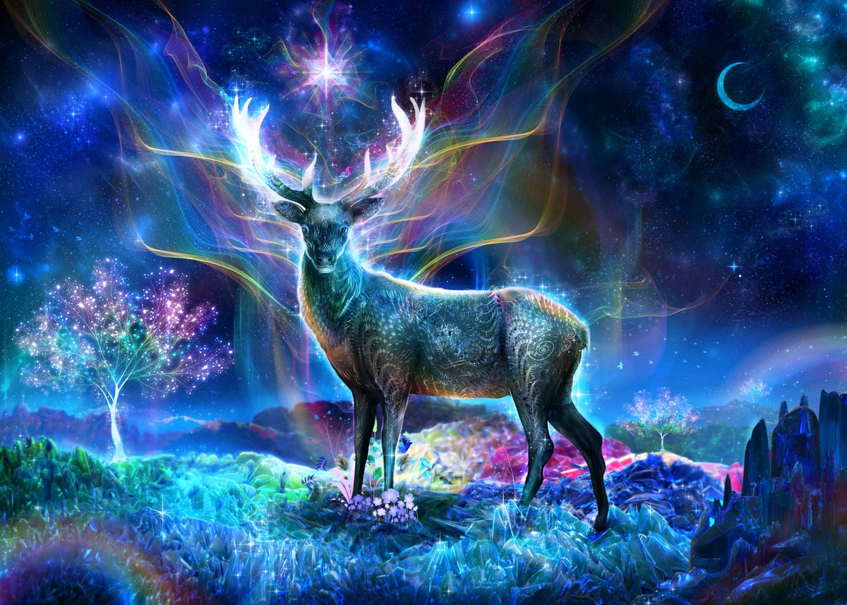 'The Guiding Light' Poster by Louis Dyer | Displate