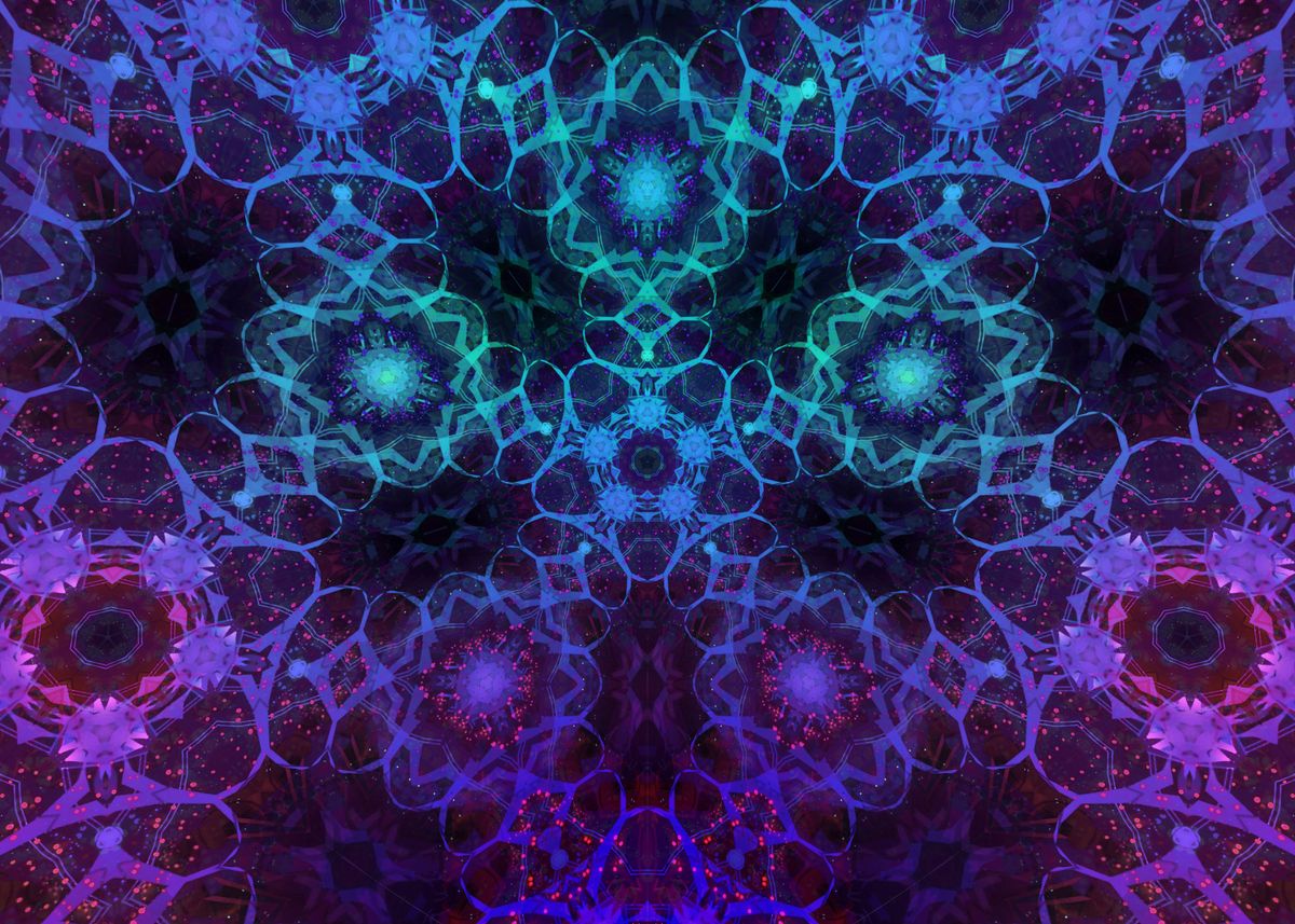 'Chill Zone' Poster, picture, metal print, paint by Natural Warp | Displate