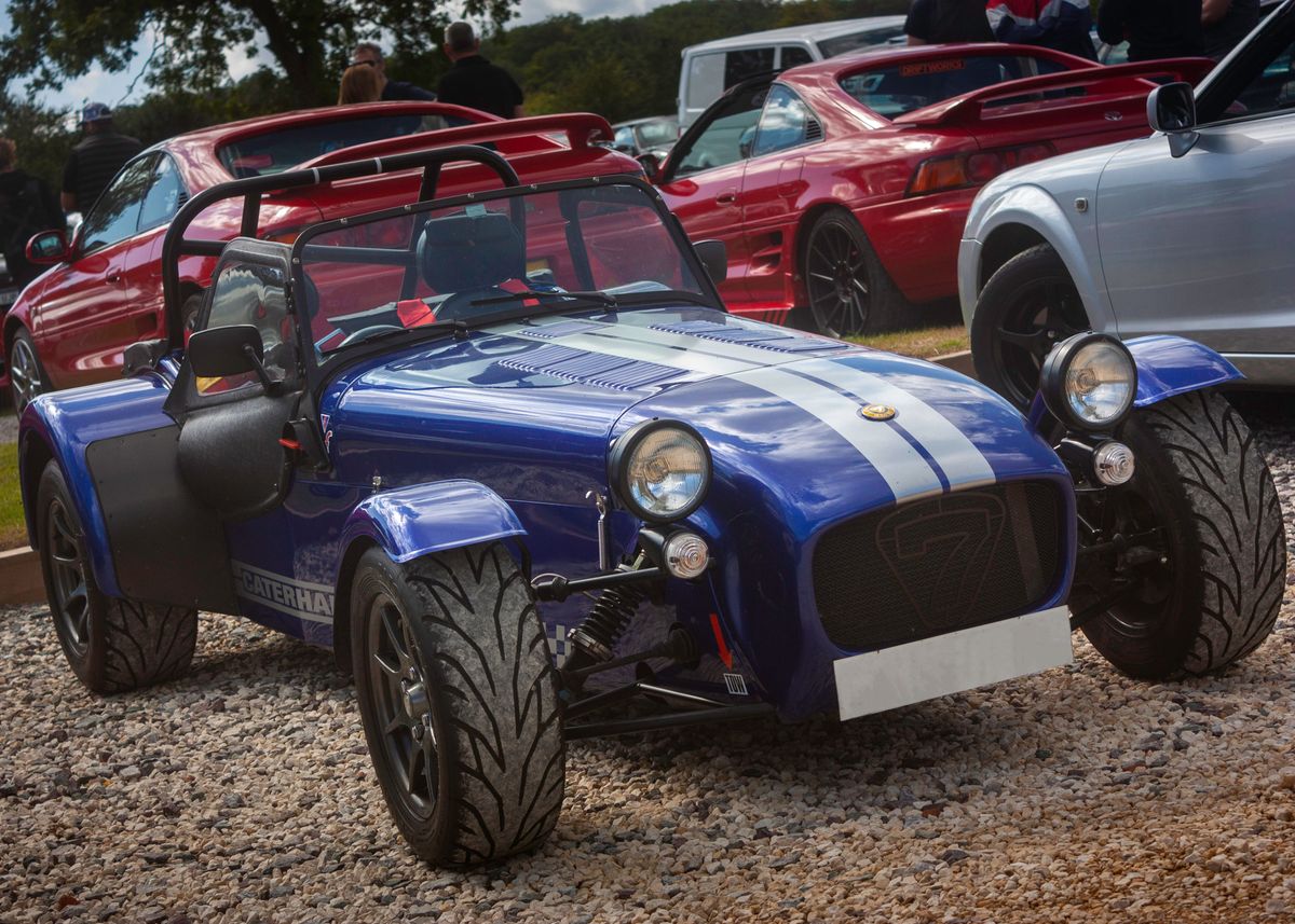 'Caterham 7' Poster, picture, metal print, paint by Injection Art Shop ...