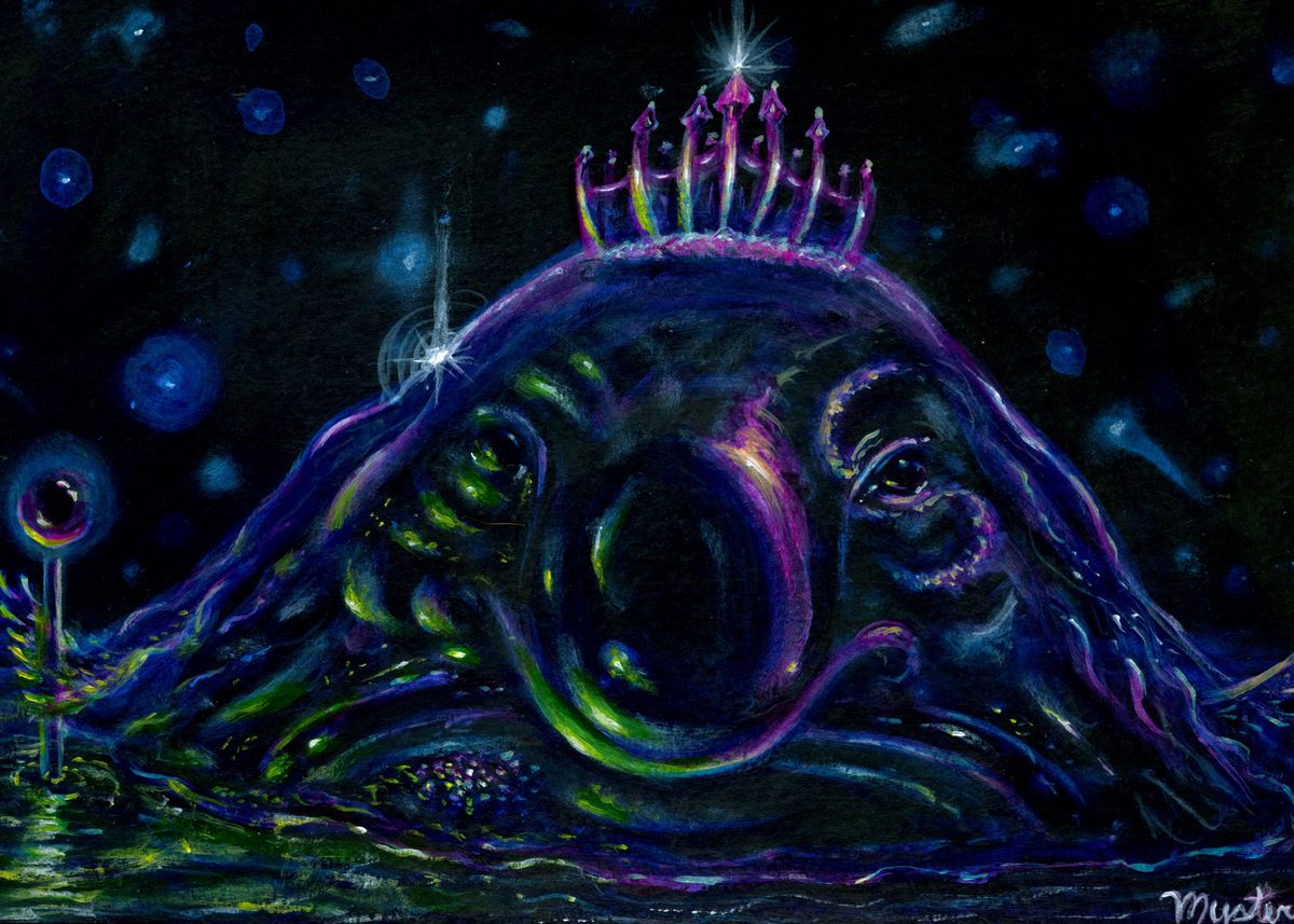 'Blobfish' Poster, picture, metal print, paint by Mysterylias Smith ...