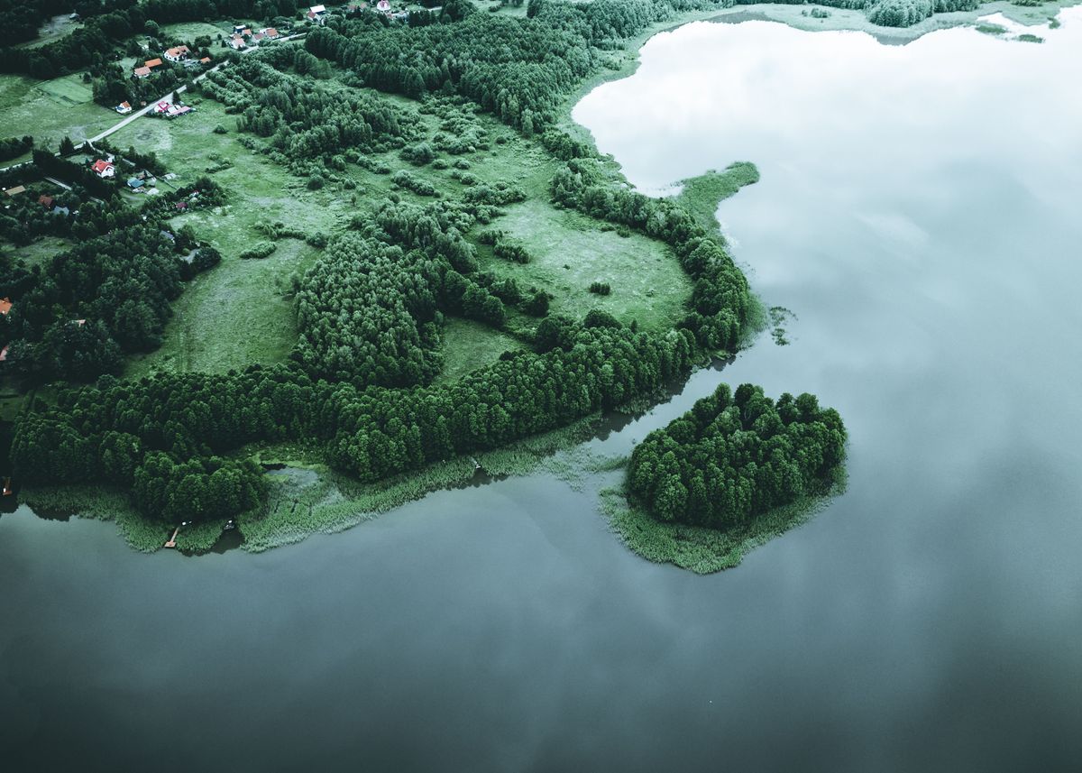 'Lake' Poster by Adam Stolarczyk | Displate