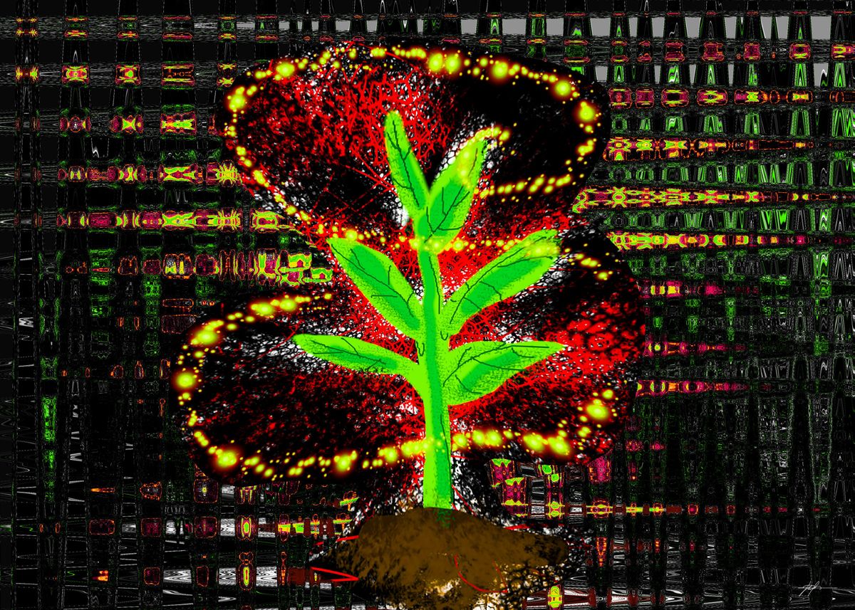 'Pixie Weed' Poster, picture, metal print, paint by C and F Gallery ...