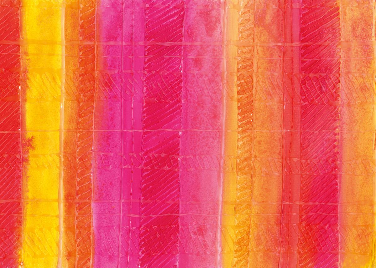 'Warm tones pattern' Poster, picture, metal print, paint by Planet Mars ...