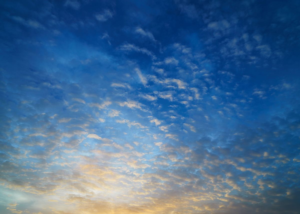 'A Beautiful Sunset Sky' Poster by Stunning Wallpapers | Displate