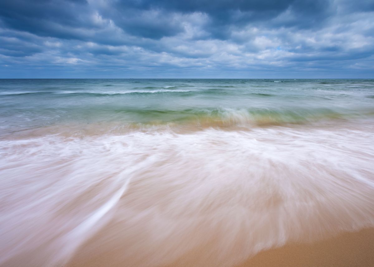 'Beach Landscape Baltic Coa' Poster by Stunning Wallpapers | Displate