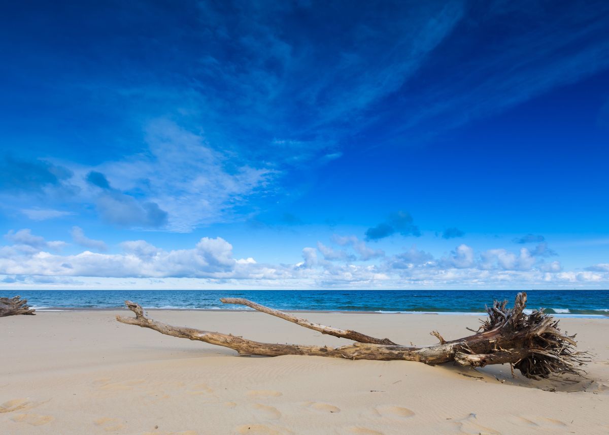 'Beach Landscape Baltic Coa' Poster by Stunning Wallpapers | Displate