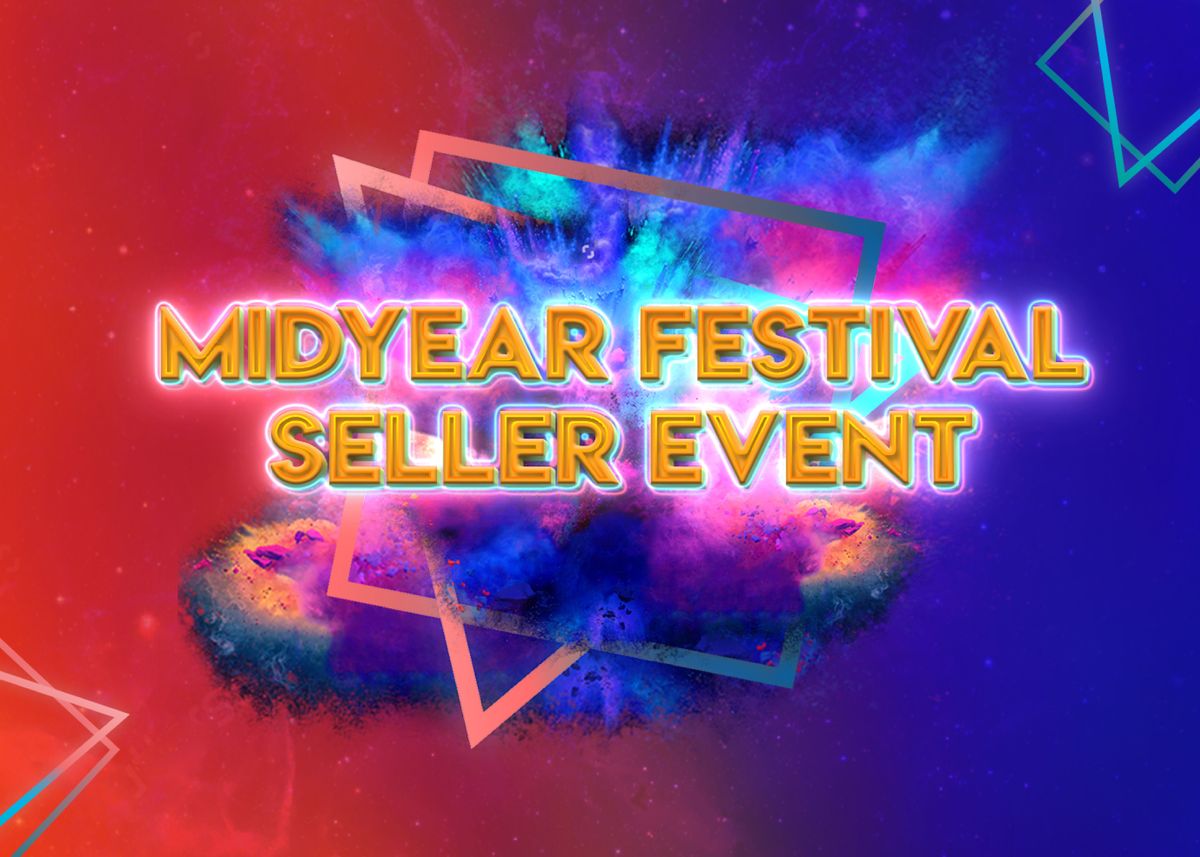 'MIDYEAR FESTIVAL' Poster, picture, metal print, paint by Anna Dang ...