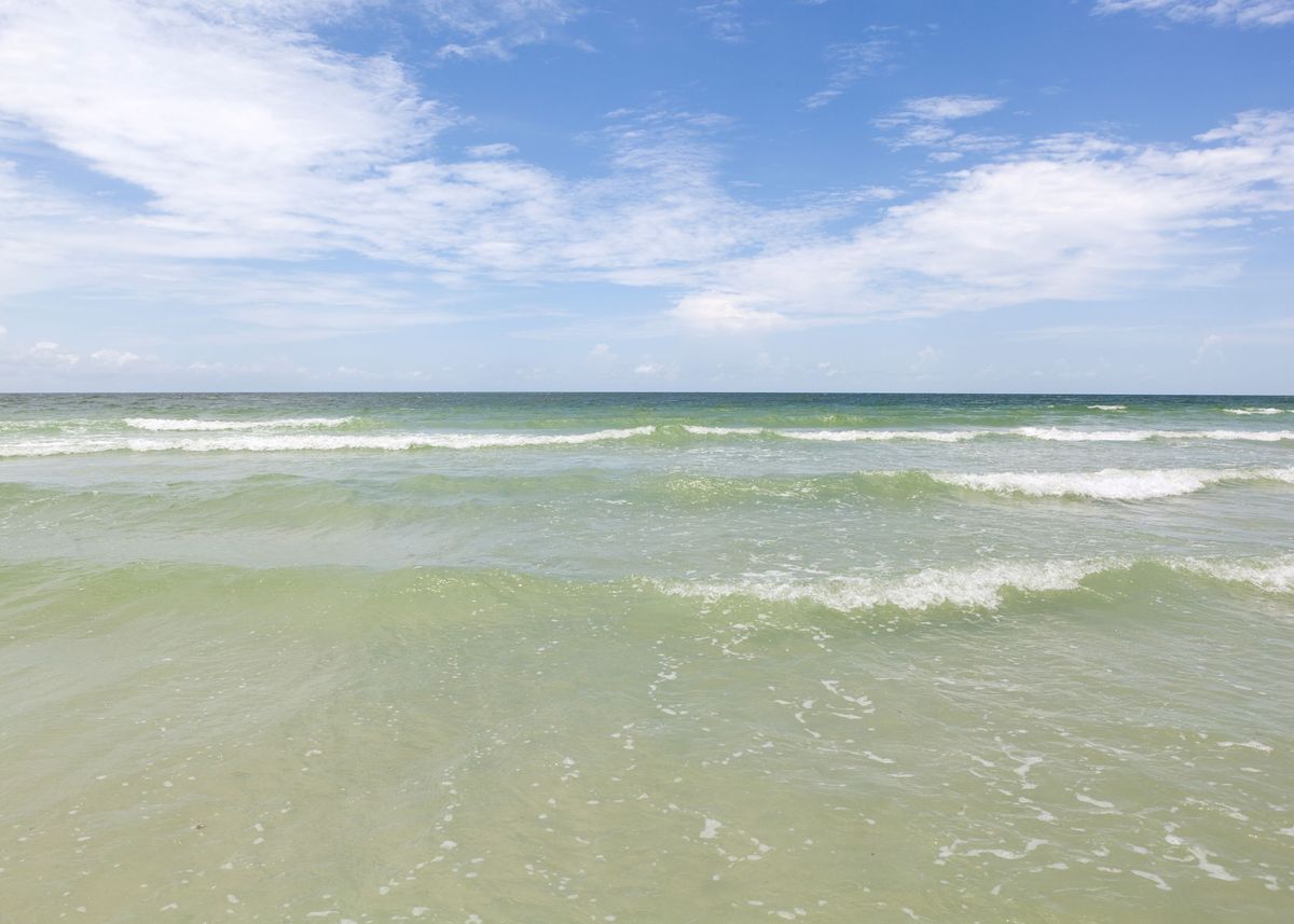 'Siesta Key Beach Sarasota ' Poster, picture, metal print, paint by ...