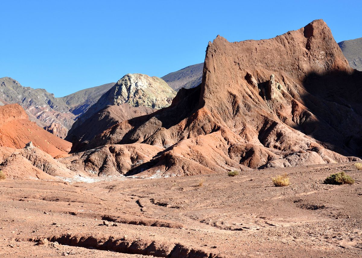 'rainbow valley' Poster by alex neumayer | Displate