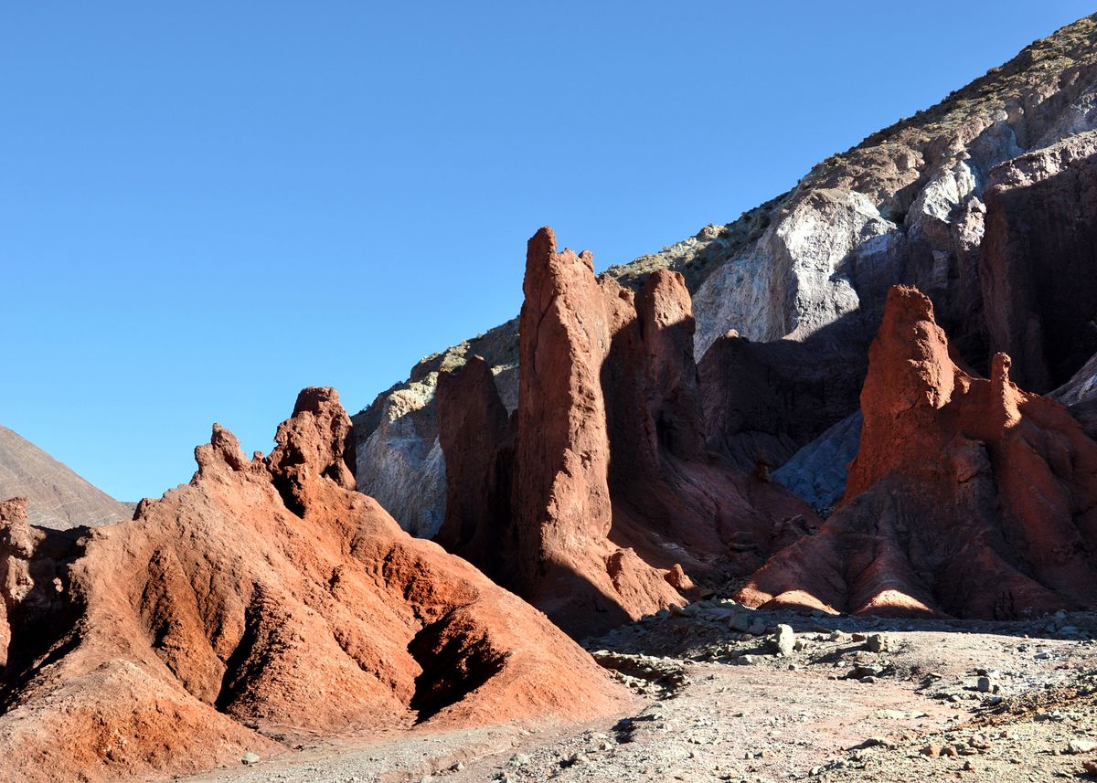 'rainbow valley' Poster by alex neumayer | Displate