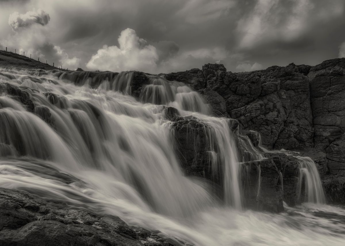 'The Autumn Fall' Poster, picture, metal print, paint by Roy McPEAK | Displate