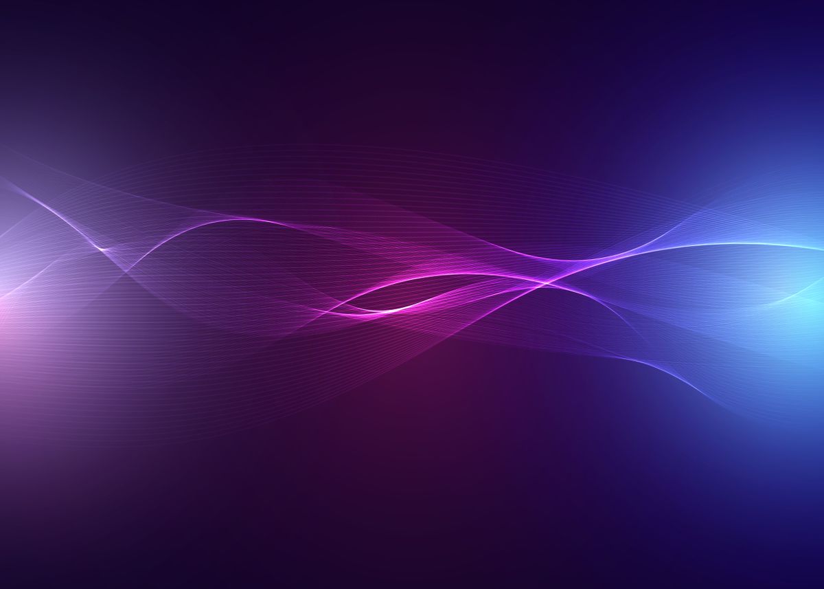 'Abstract flow design' Poster, picture, metal print, paint by Kirsty ...