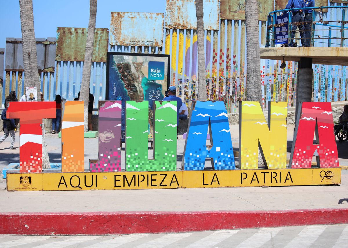 'Tijuana' Poster, picture, metal print, paint by Melanie Kowasic | Displate