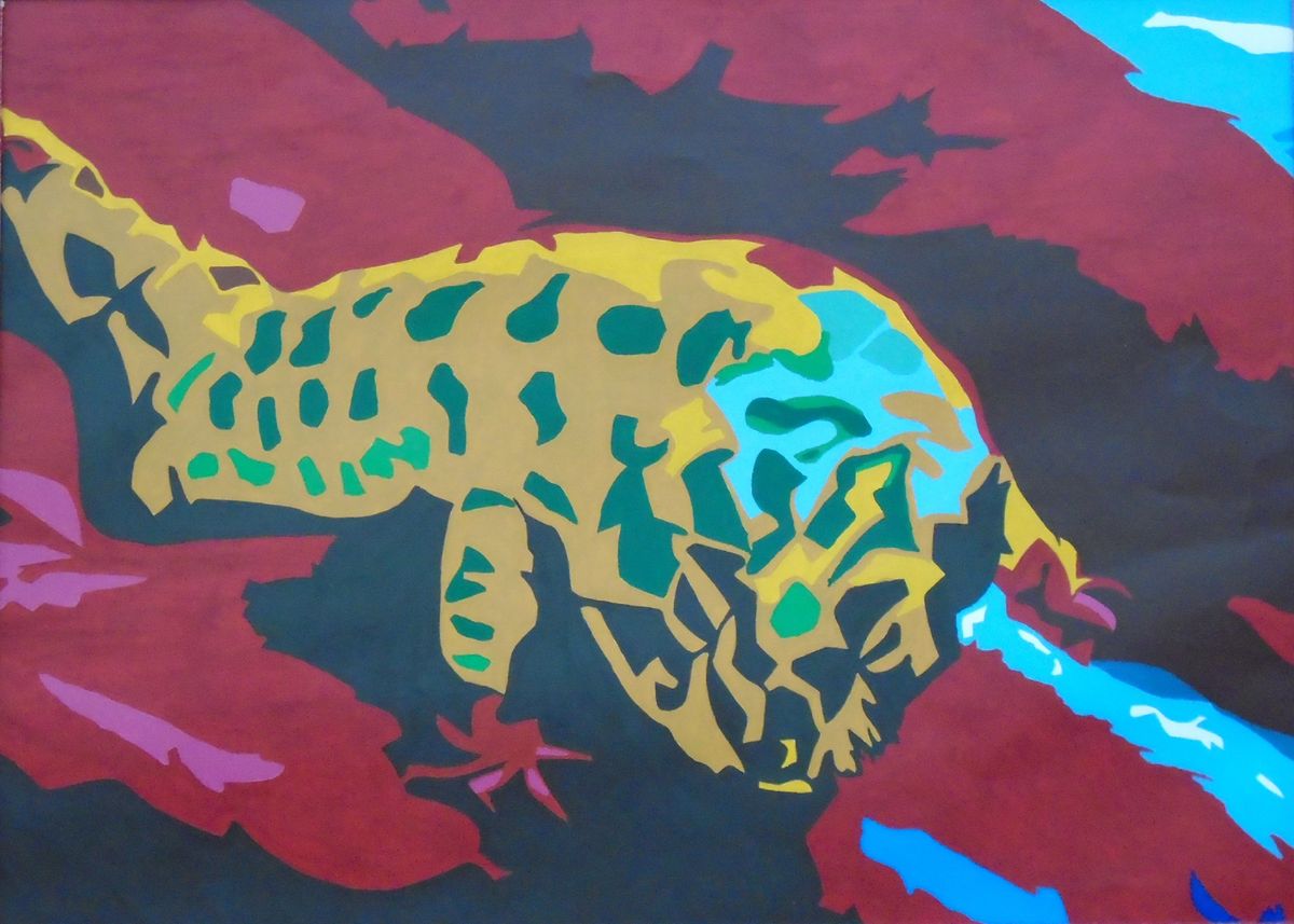 'Gecko' Poster by Richard Carrier | Displate