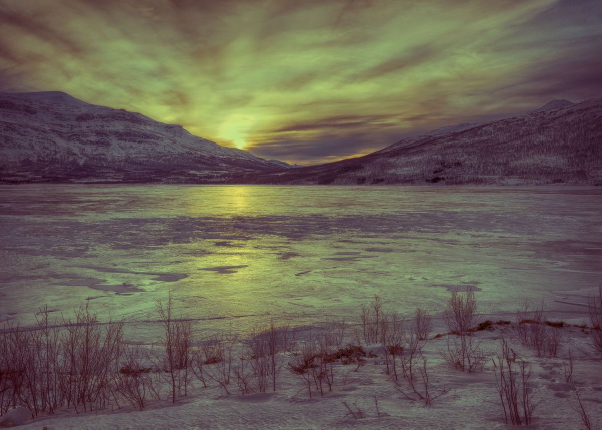 'Winterland' Poster, picture, metal print, paint by Alexander Nilssen ...