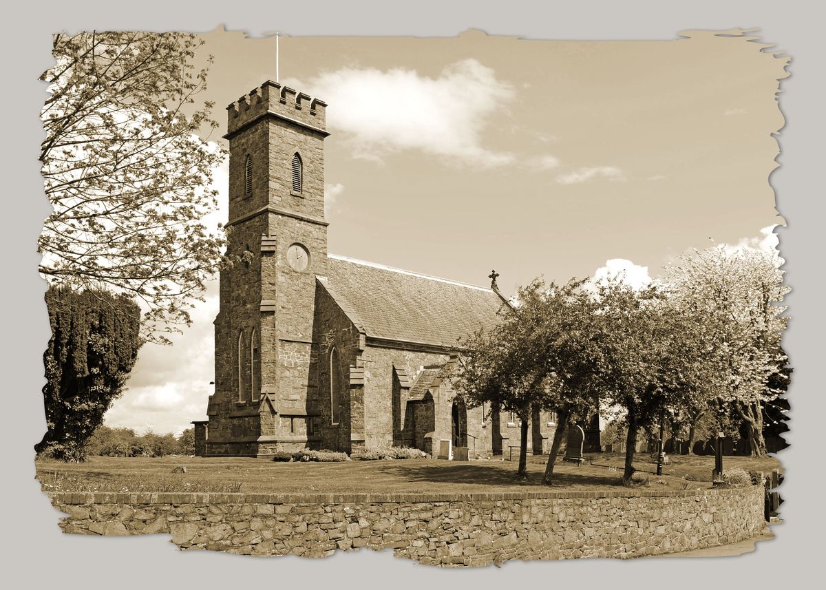 'Old Groby 03' Poster, picture, metal print, paint by Mike Pratt | Displate