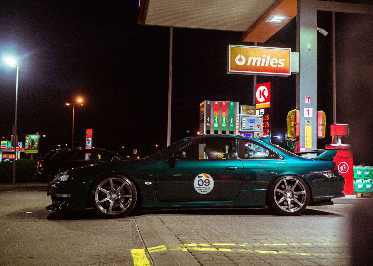 'Nissan Silvia' Poster, picture, metal print, paint by Deividas Liepa ...