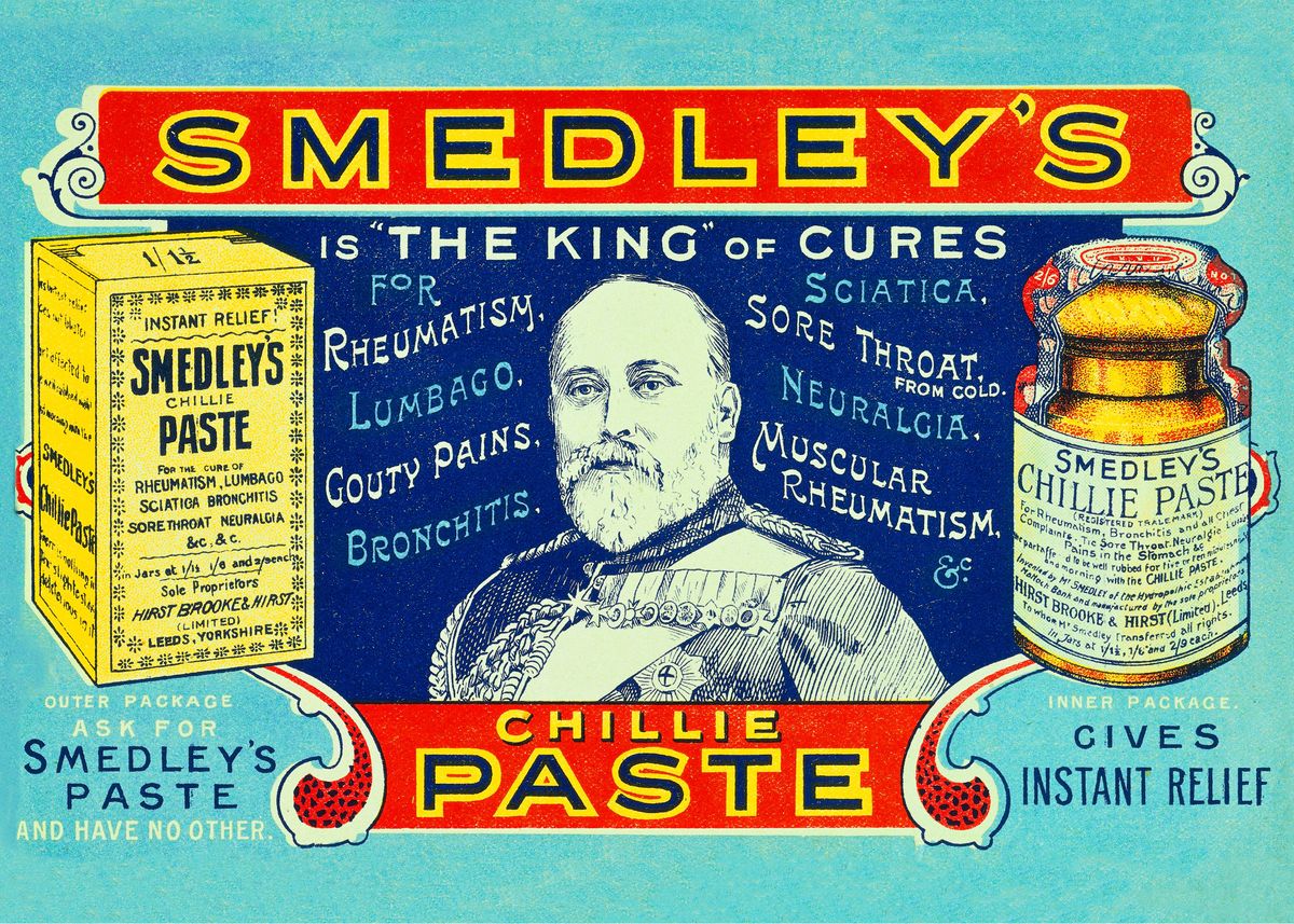 'VINTAGE MEDICINE POSTER' Poster, picture, metal print, paint by Drama ...
