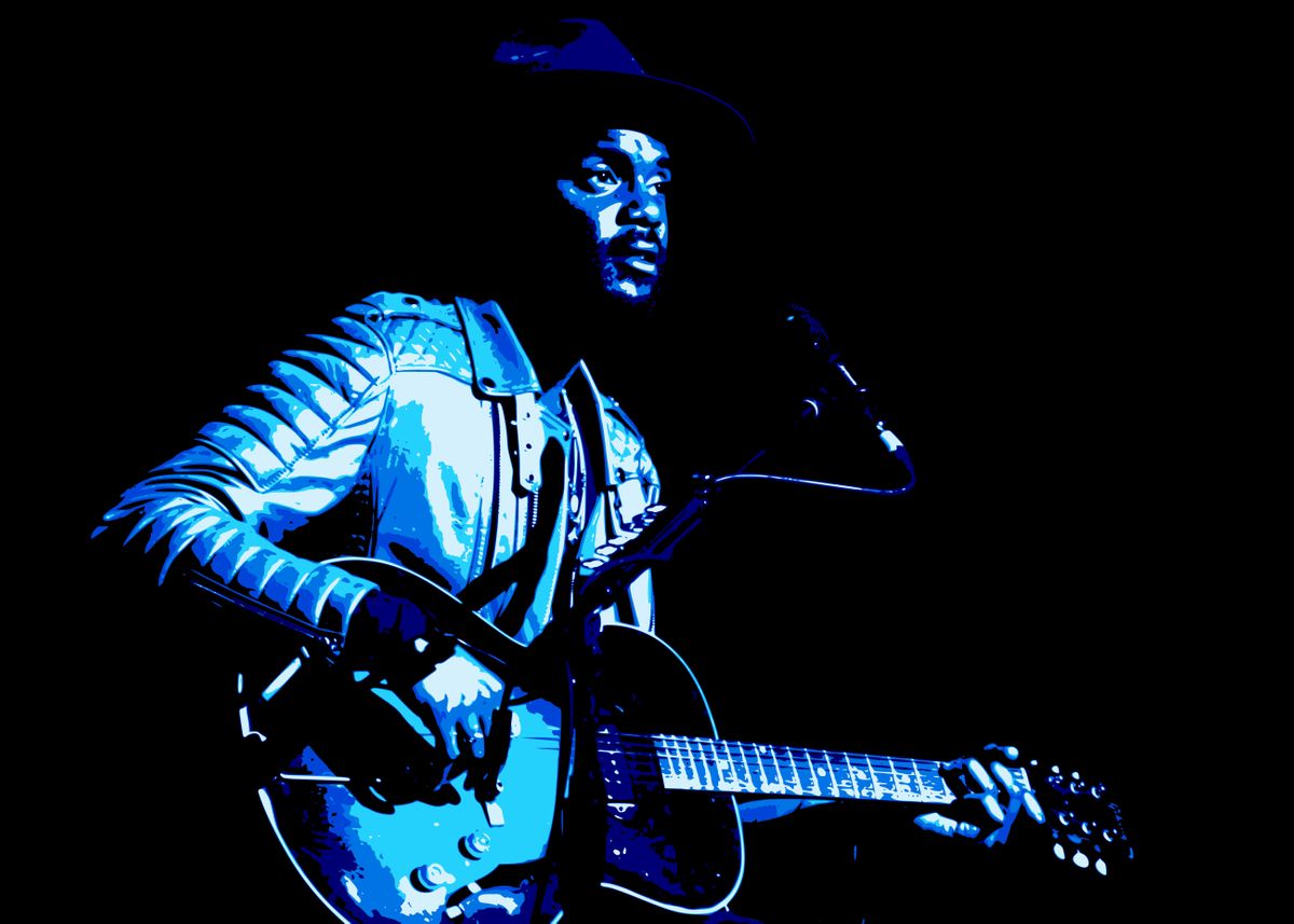 'Gary Clark Jr ' Poster by Josh B | Displate