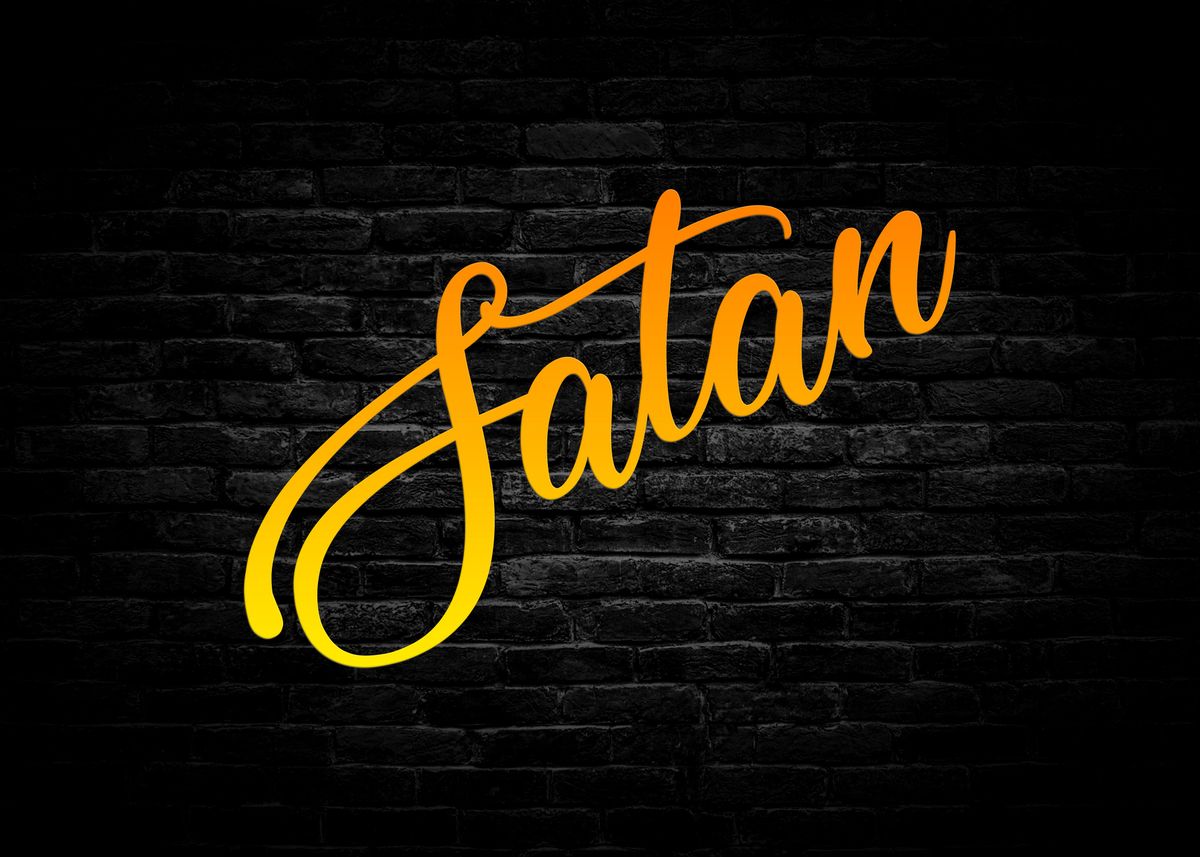 'Satan' Poster by Graphix | Displate