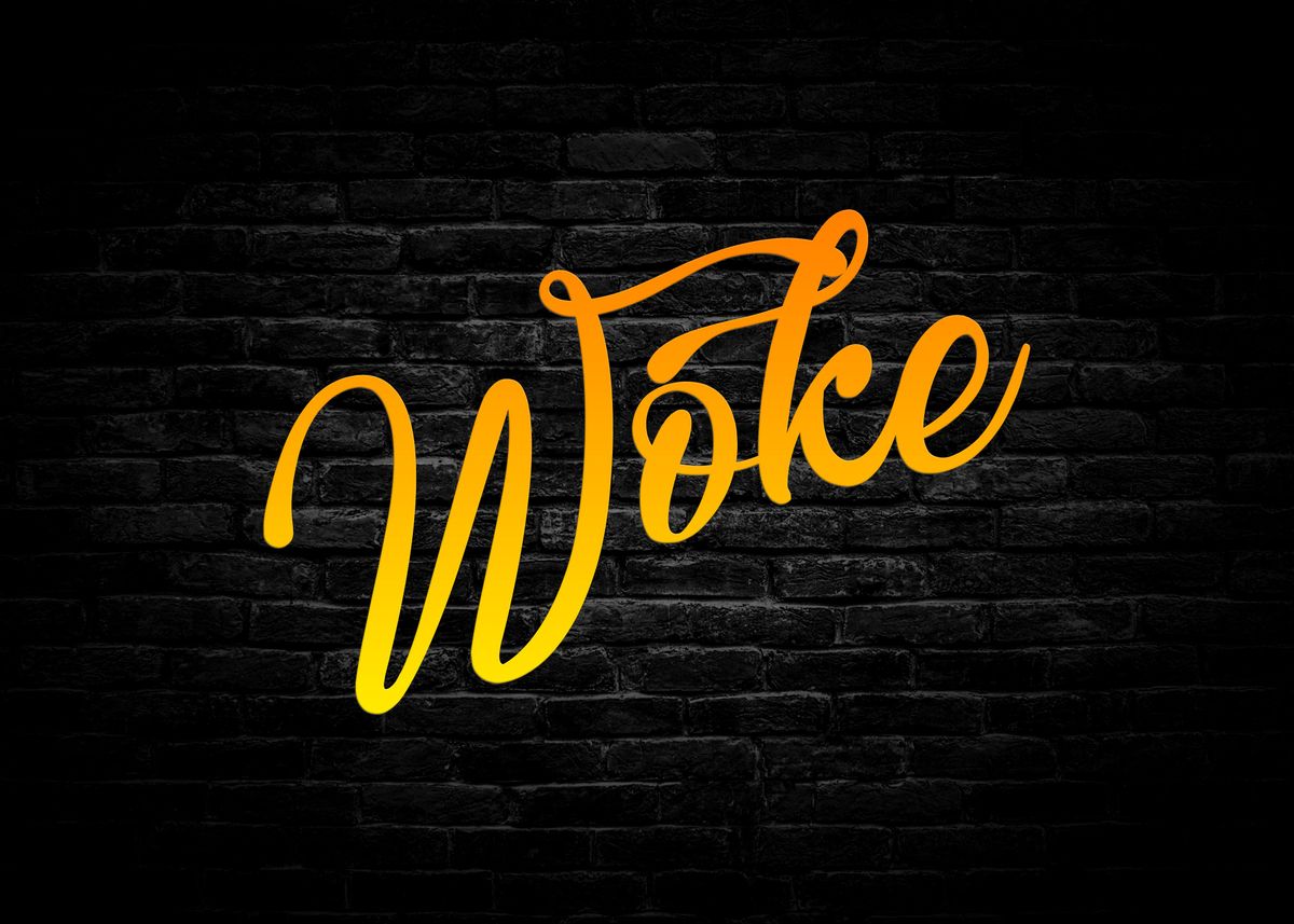 'Woke' Poster, picture, metal print, paint by Graphix | Displate