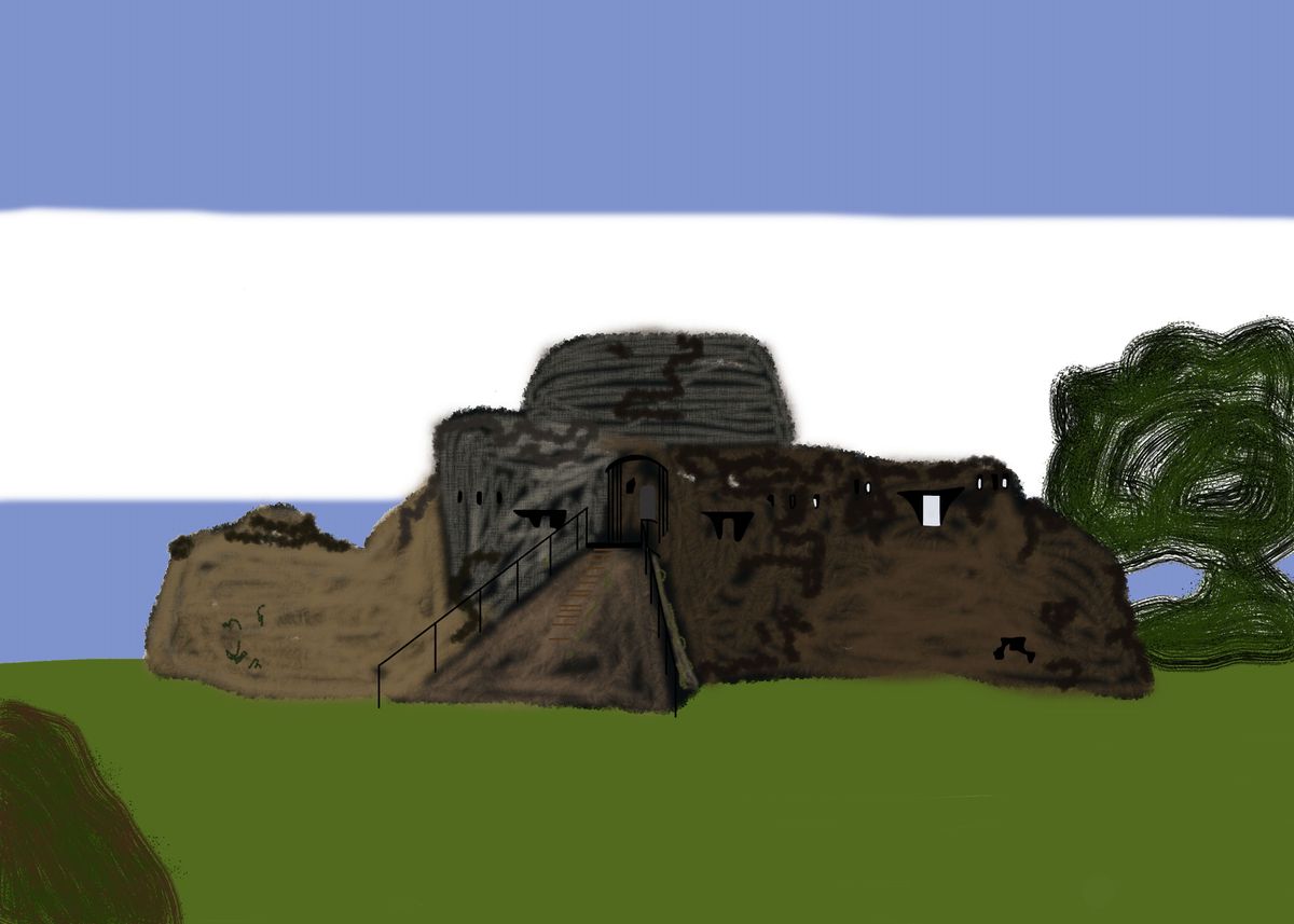 'El Castillo' Poster, picture, metal print, paint by Delyhunkes Lopez ...