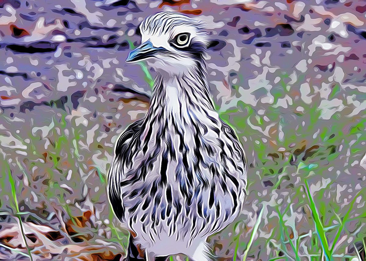 'Curlew' Poster by Troy | Displate