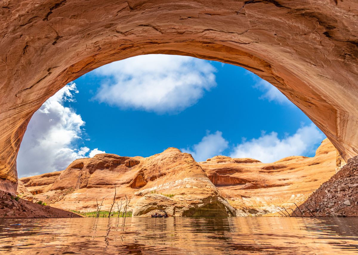 'Powell Hidden Arch' Poster, picture, metal print, paint by Samuel Reed ...